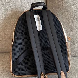 Coach | Bags | Nwtcourt Backpack In Blocked Signature Canvas | Poshmark